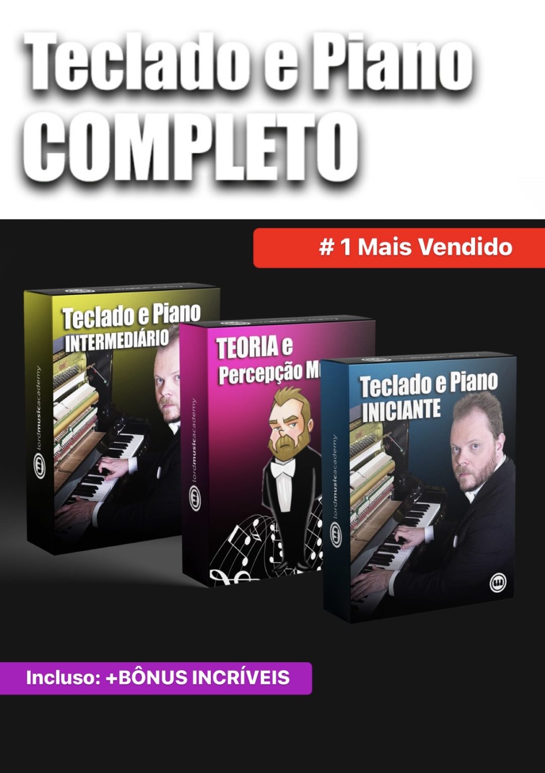 Lord Music Academy - Curso de Piano com o Lord Vinheteiro